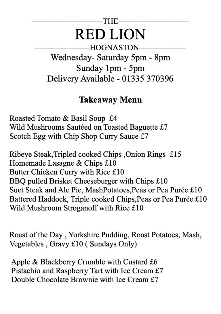 Takeaway menu April 21 copy[2174] - Red Lion Inn Hognaston